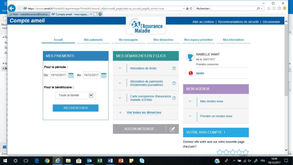 How to create your account on ameli.fr - BH Assurances