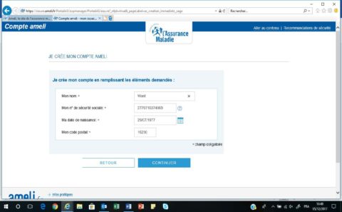 How to create your account on ameli.fr - BH Assurances